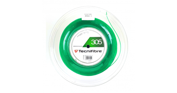 Tecnifibre 305 Green Squash Racket String-18 Gauge-200M-TheSportStore.pk